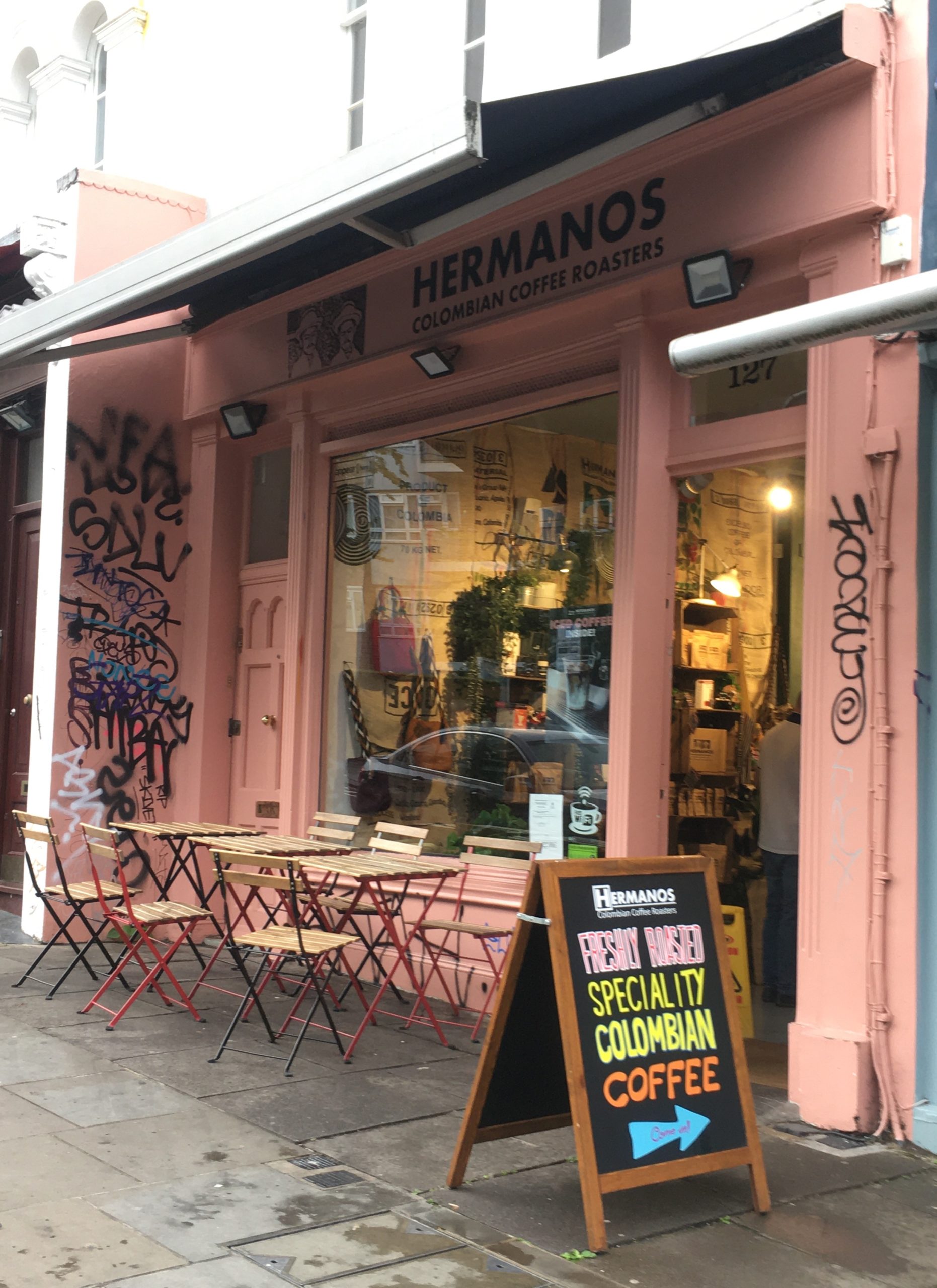 A Need for Roots, Hermanos Coffee, Portobello Road – Bean Thinking